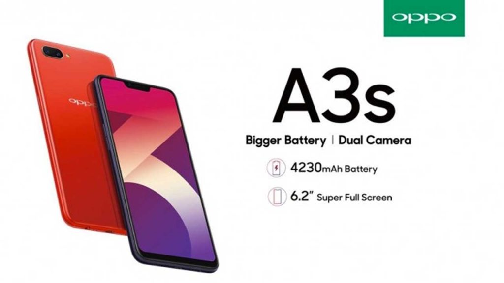 OPPO A3s Dipasarkan dengan Layar 6,2 Inci dan Otak Snapdragon
