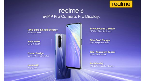 Harga dan Spesifikasi realme 6