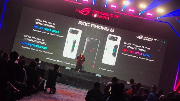 Resmi Hadir di Indonesia, Ini Daya Tarik dan Harga ROG Phone 6 Series
