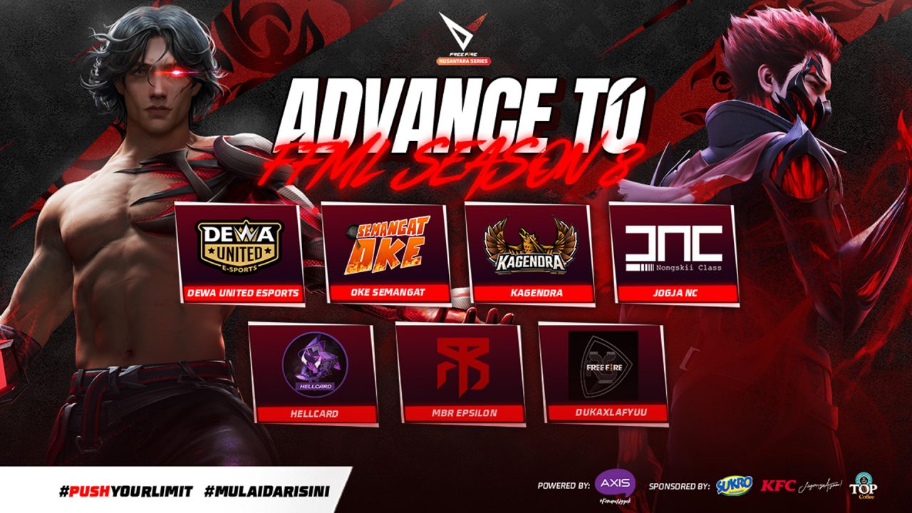 Taklukan FFNS Mains Stage, 7 Tim Siap Bertarung di FFML Season 8!